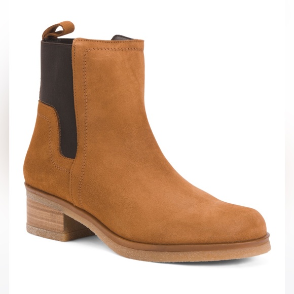 Avellini | Shoes | Newmade In Spain Suede Chelsea Booties | Poshmark